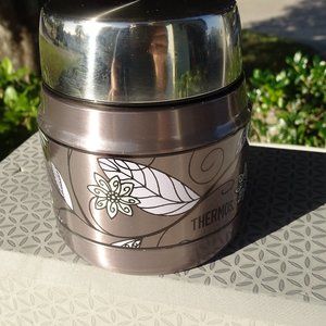 Thermos | Kitchen | Thermos Brand Floral Pattern Metal Food Or Beverage ...